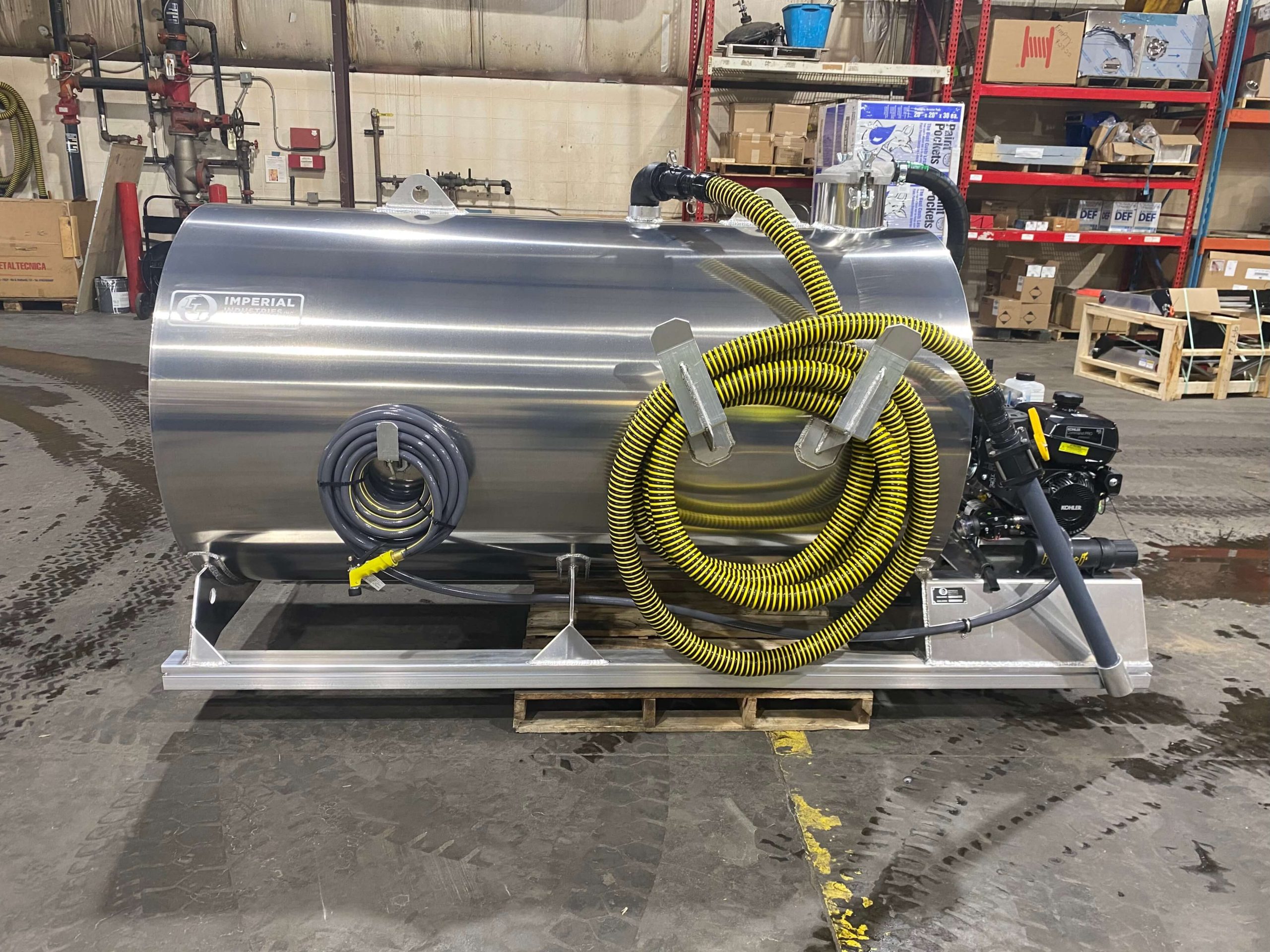 650-Gallon Portable Restroom Slide-In Unit – Hydro Vac and Combo Vac ...