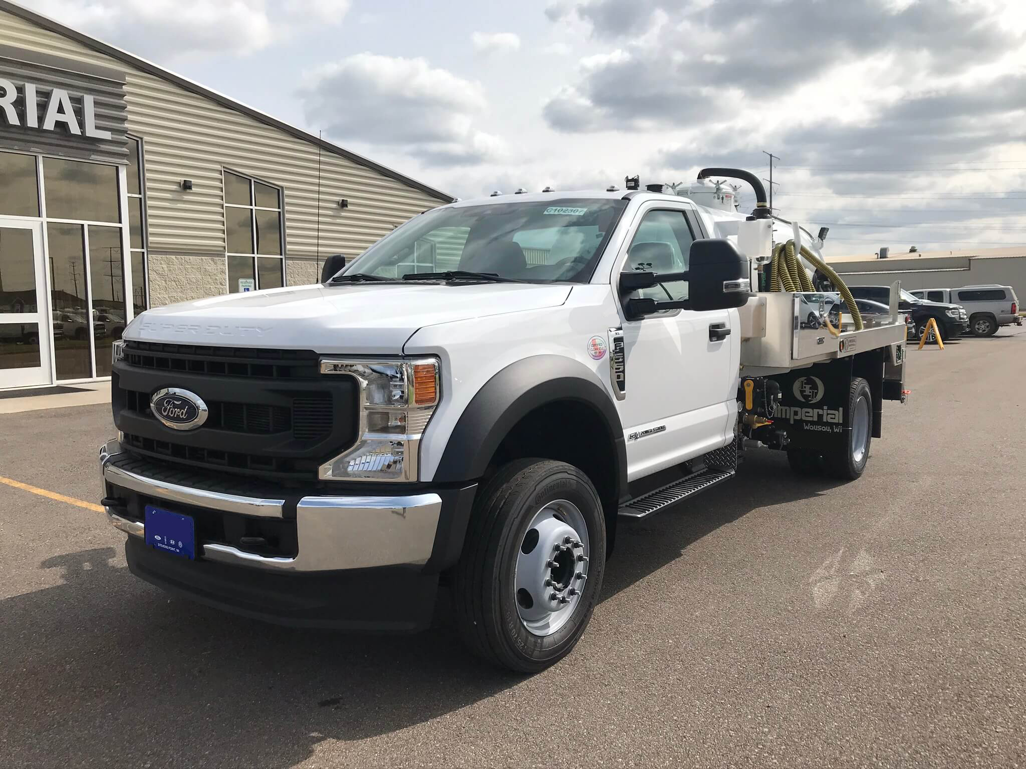 2022 Imperial Industries (980-Gallon) Portable Restroom Truck w/ 4X4 ...