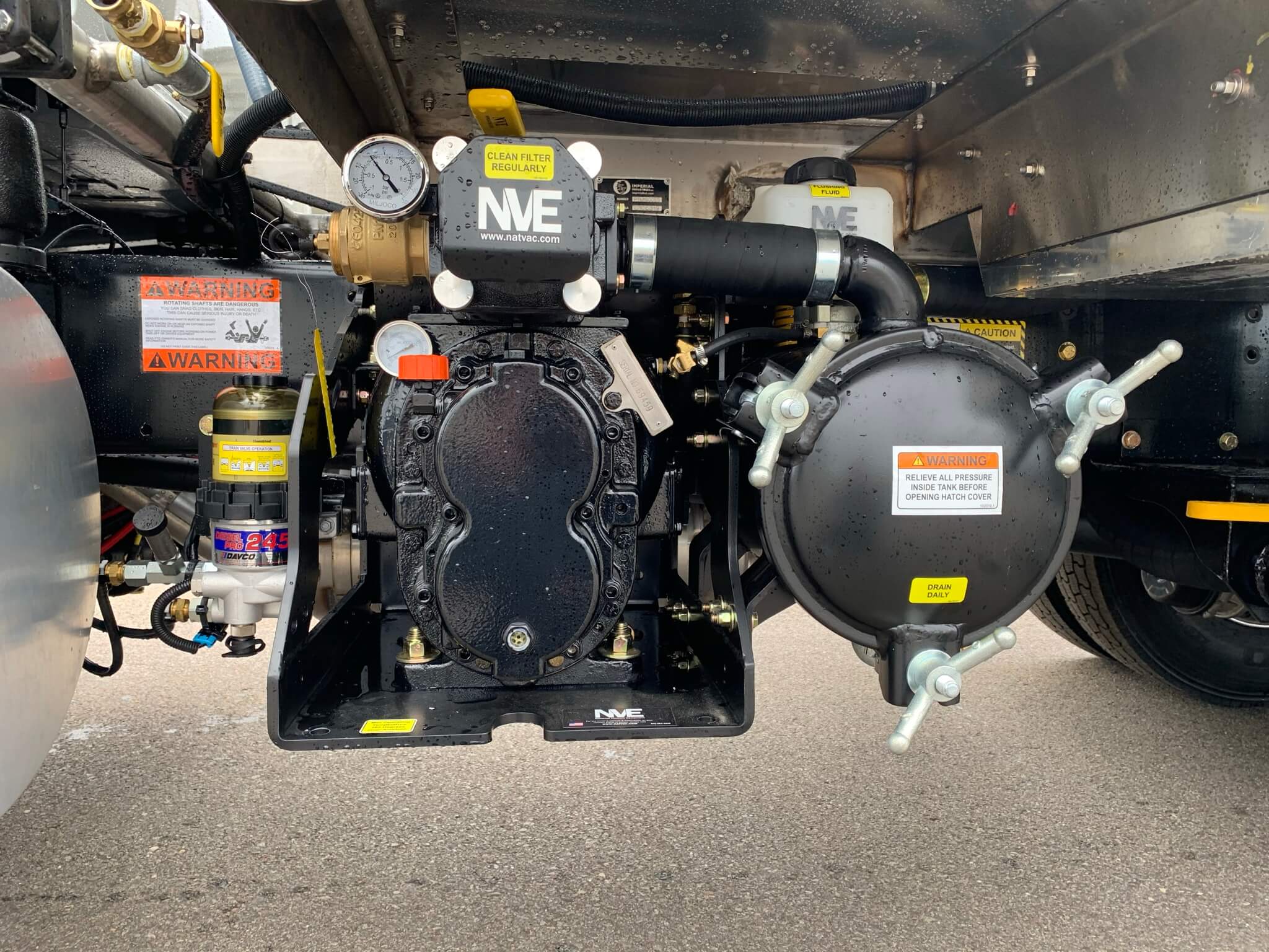 2024 Mack MD6 (1900-Gallon 1400/500) Imperial Industries “Stainless Steel” Portable Restroom ...